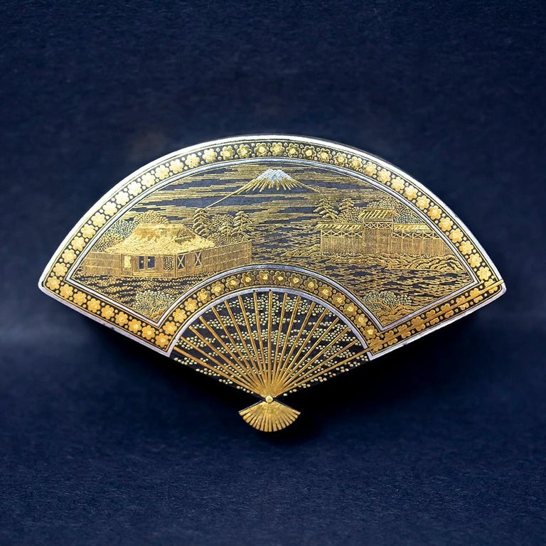 Japanese Komai Style Damascene Box by Murakami of Kyoto at 1stDibs