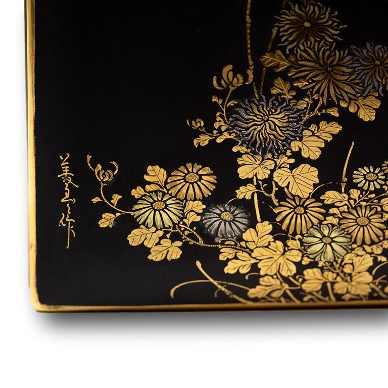 Japanese Komai Style Damascene Box Fujii Yoshitoyo For Sale at 1stDibs