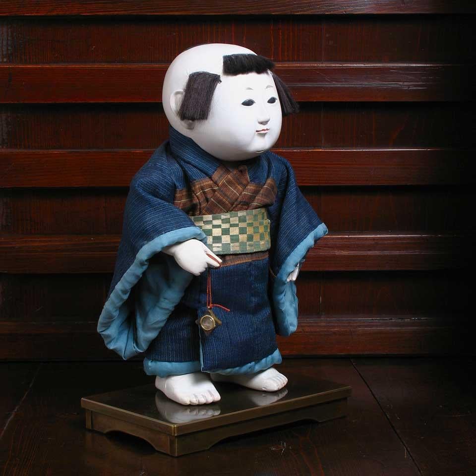 Japanese Kuge Tachiko Gosho Ningyo, Edo Period For Sale at 1stDibs