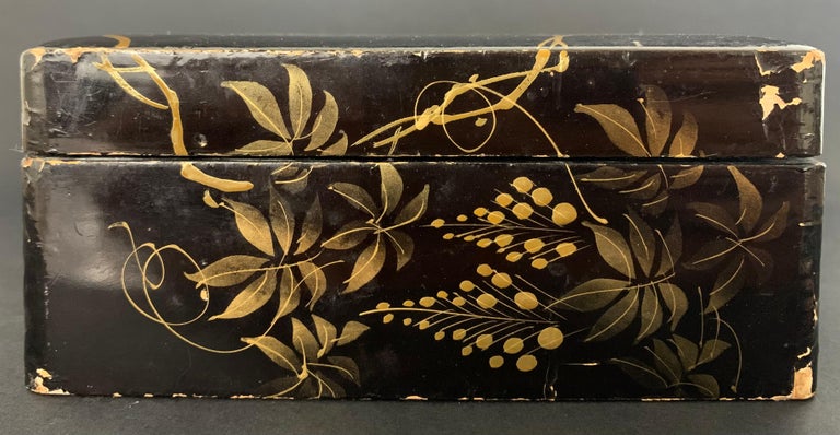 Japanese Lacquer Box at 1stDibs
