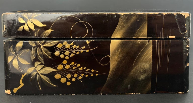 Japanese Lacquer Box at 1stDibs