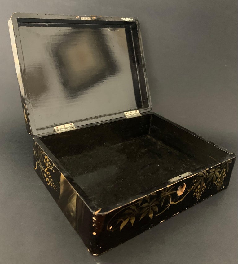 Japanese Lacquer Box at 1stDibs