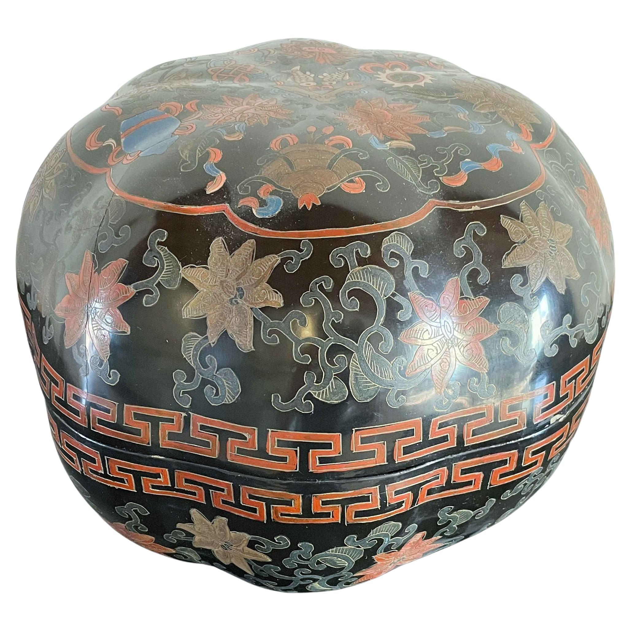 Japanese Lacquer Box For Sale at 1stDibs