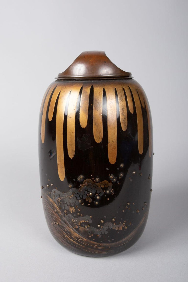 Japanese Lacquer Koro 'Incense Burner' For Sale at 1stDibs