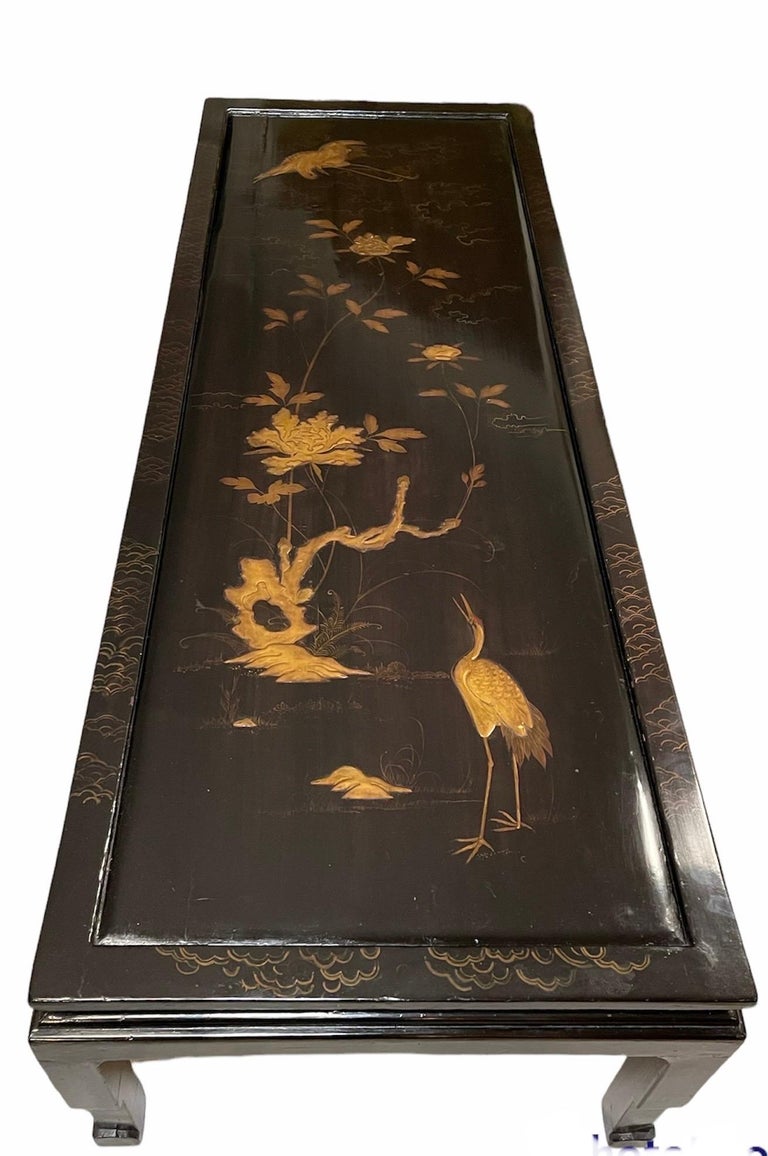Japanese Lacquer Low Table at 1stDibs