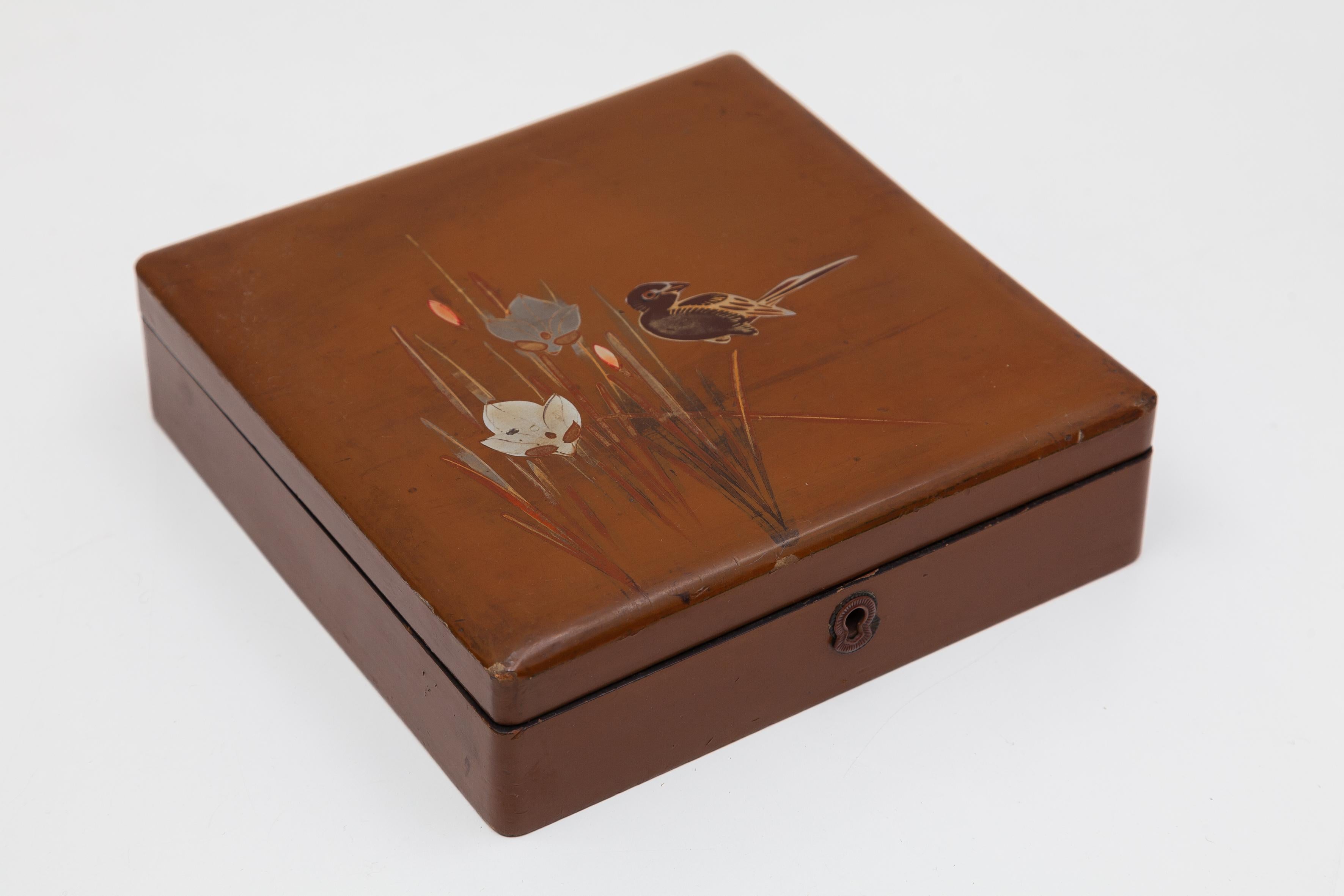 Japanese Lacquered Boxes Collection, Wunderkammer Objects For Sale at ...