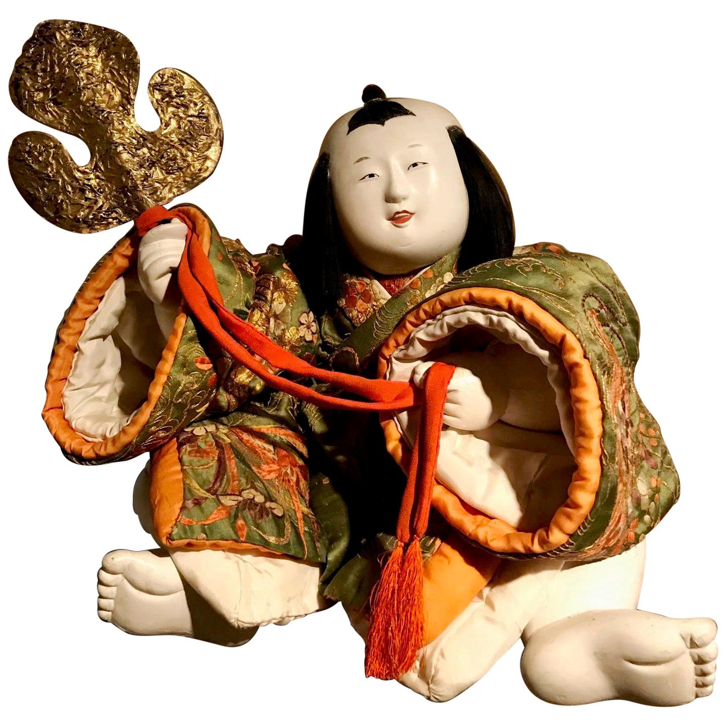 Iki Ningyo 'Living Doll' Face, Meiji Period, Japan For Sale at 1stDibs