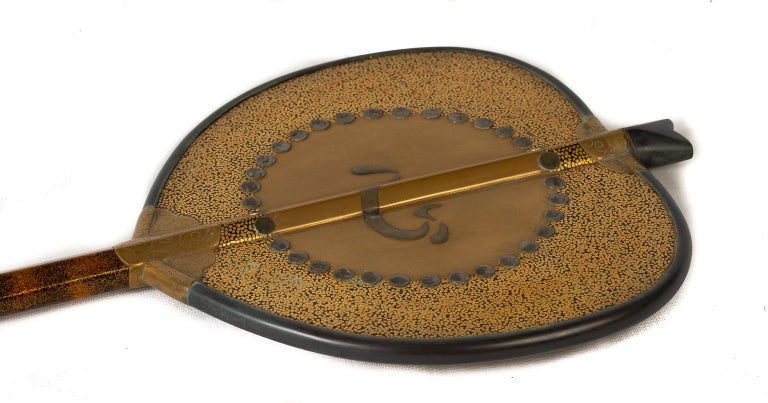 A Japanese Long War Fan, ‘Gunbai Uchiwa’, Late Edo Period, 18th-19th ...