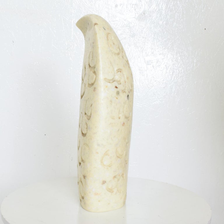 Japanese Masatoyo Kishi 'Kuki' Sensual Abstract Stone Sculpture 1970s ...