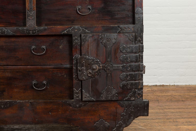 Japanese Meiji Period Late 19th Century Merchant's Chest with Safe on ...