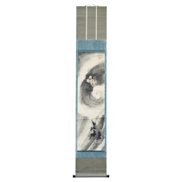 Japanese Meiji Period Painting Scroll Water Spirit Japan Artist Signed ...