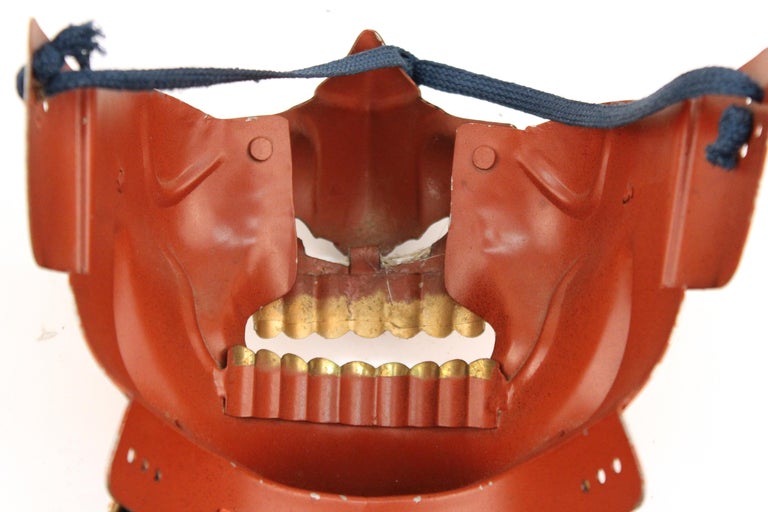 Japanese Meiji Period Samurai Mask at 1stDibs