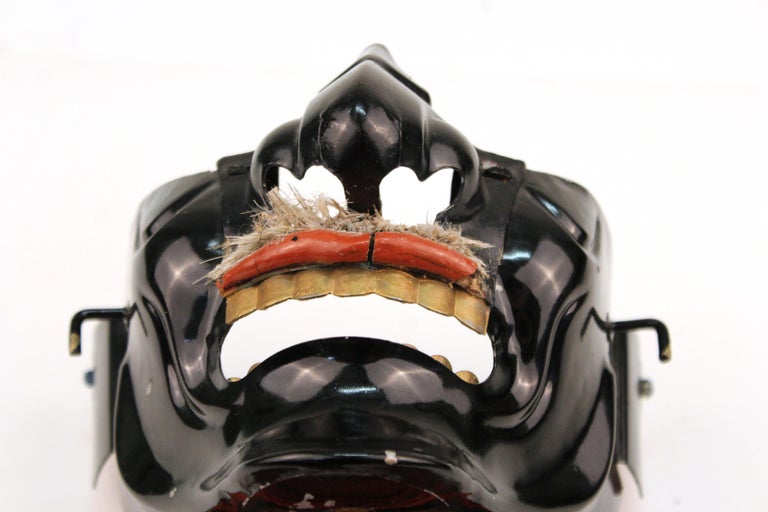Japanese Meiji Period Samurai Mask at 1stDibs
