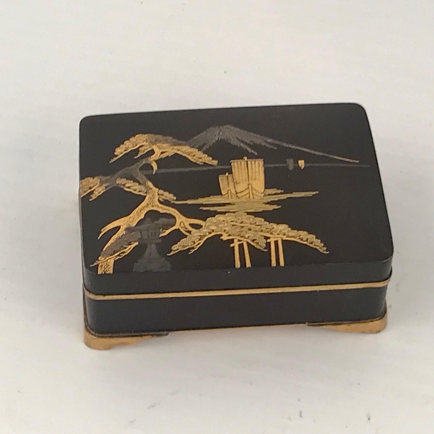 Japanese Mixed Metal Box, Meiji Period at 1stDibs