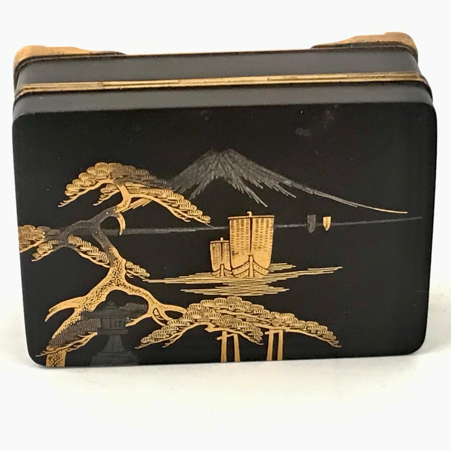 Japanese Mixed Metal Box, Meiji Period at 1stDibs