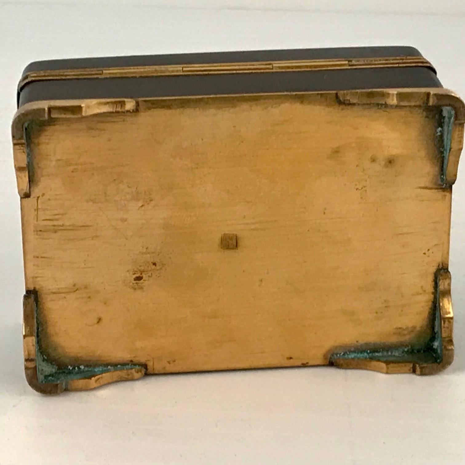 Japanese Mixed Metal Box, Meiji Period at 1stDibs