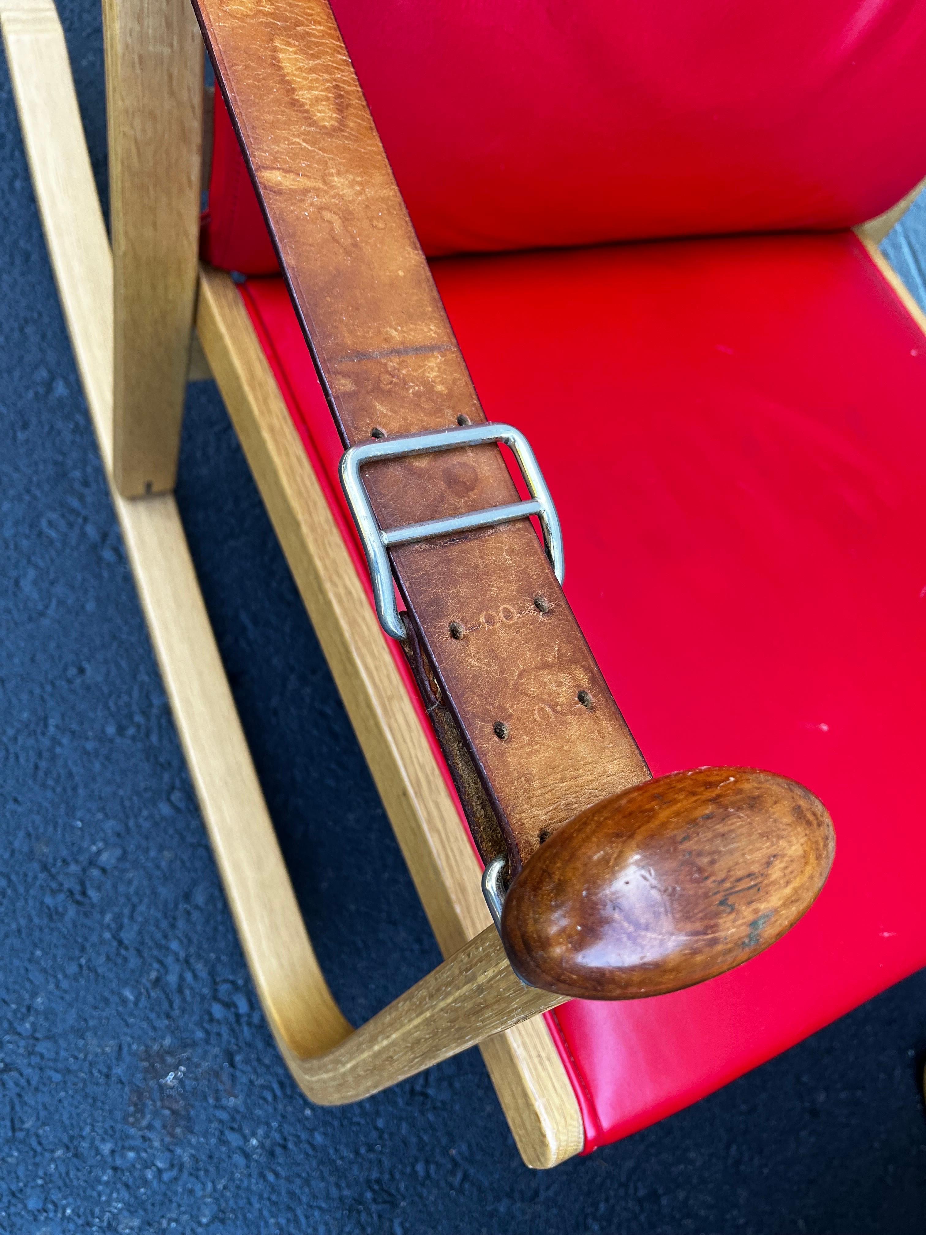 Japanese Modern Bentwood Lounge/ Rocking Chair and Ottoman at 1stDibs