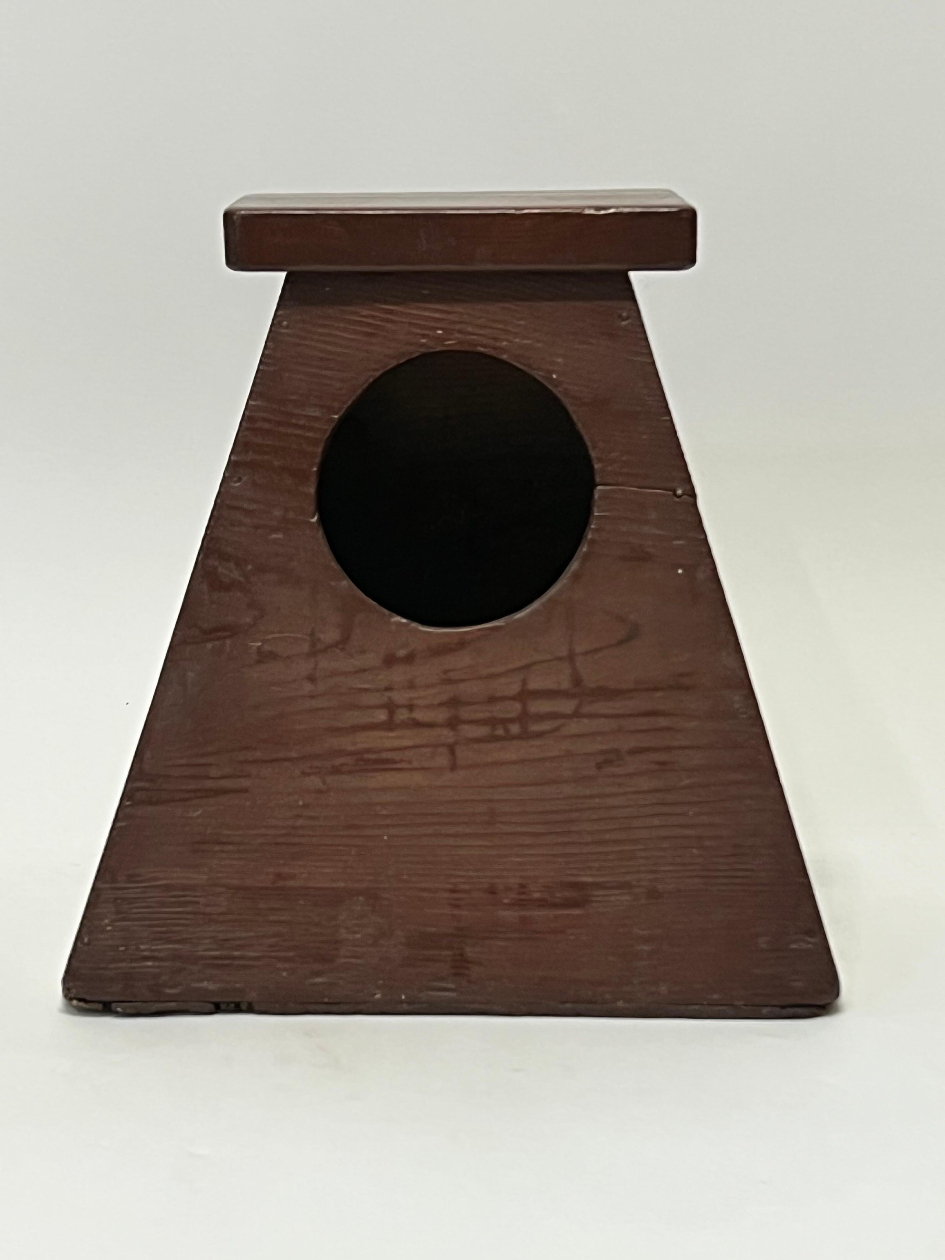 Japanese Modernist Antique Shopkeepers Stool at 1stDibs