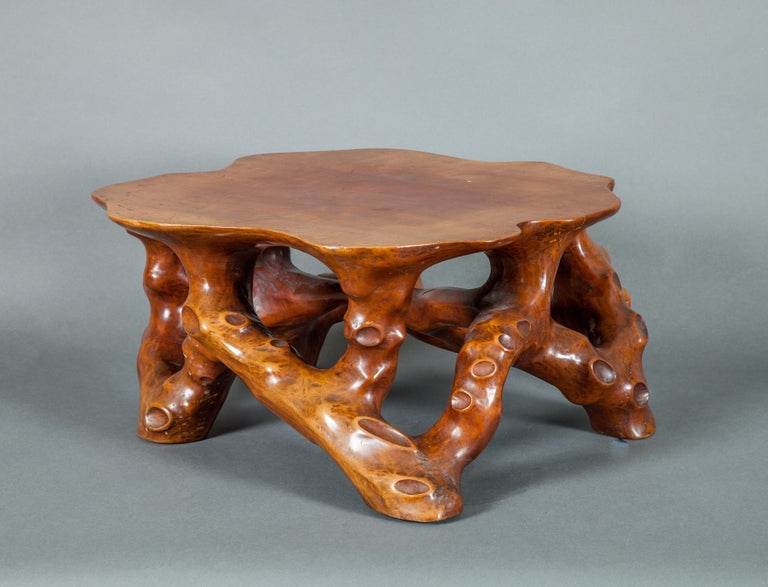 Japanese Natural Root Stand For Sale at 1stDibs
