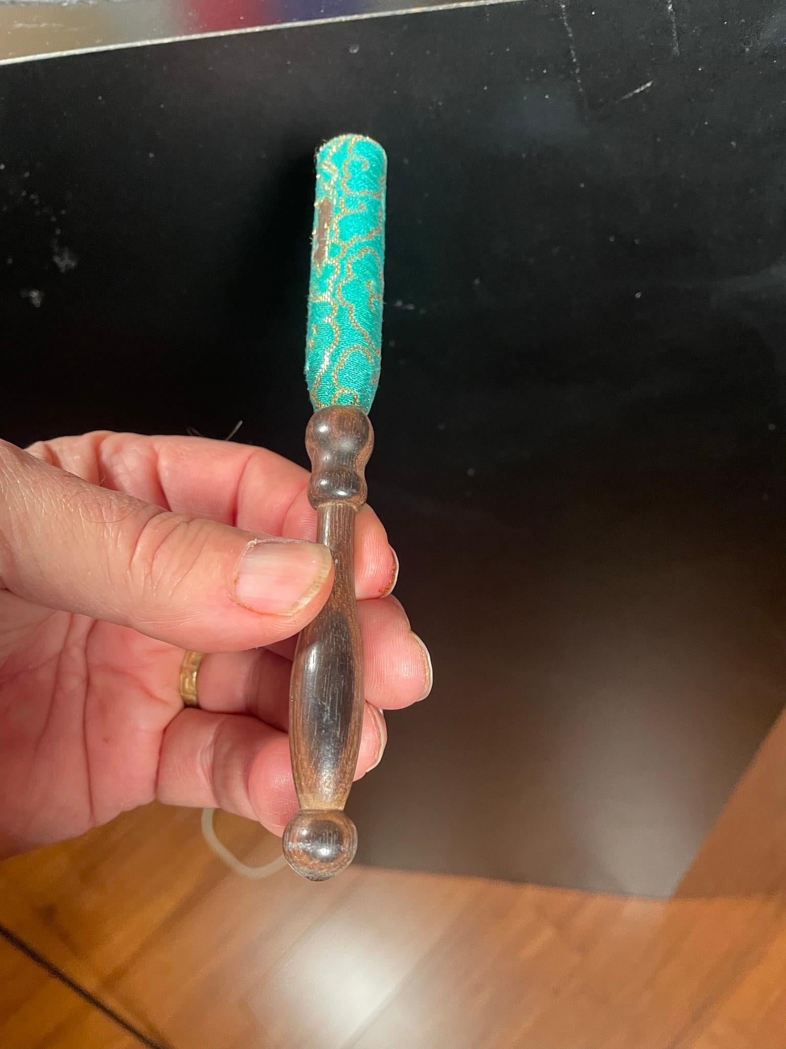 Japanese Old Bronze Personal Meditation Bell Calming Sound at 1stDibs