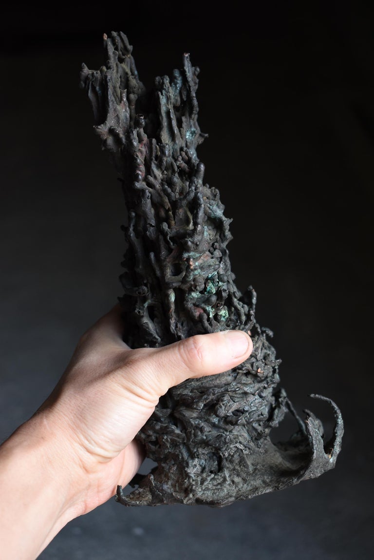 Japanese Old Copper Drop Object 1940s-1960s / Figurine Wabi Sabi For ...