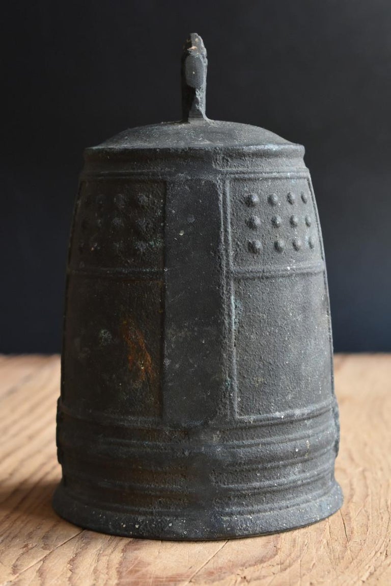 Japanese Old Little Bronze Hanging Bell / 1900-1960 / Traditional ...