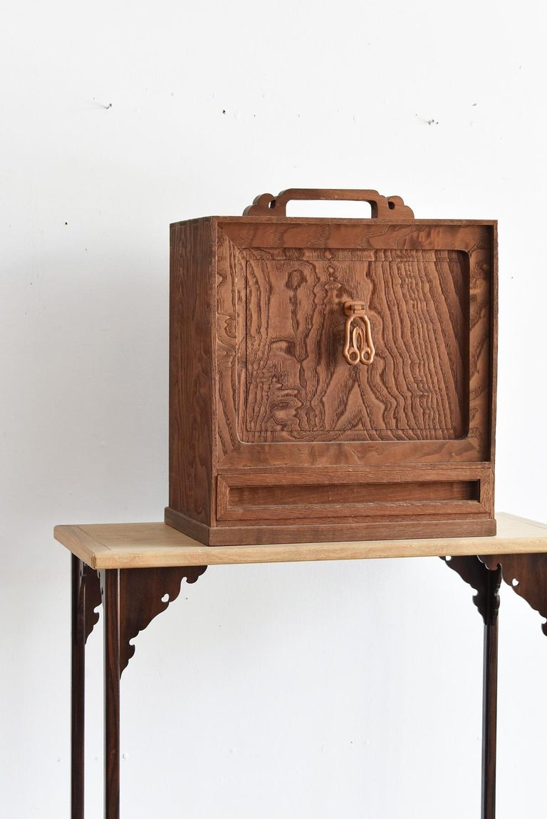 Japanese Old Mulberry Storage Box / Luxury Wooden Box of Higher ...