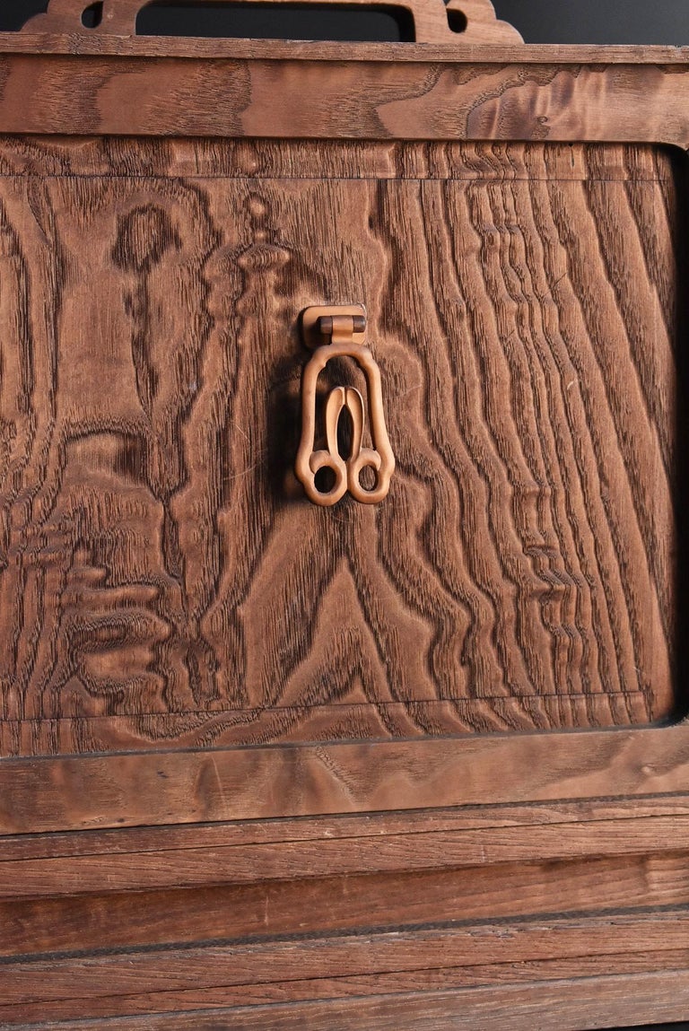 Japanese Old Mulberry Storage Box / Luxury Wooden Box of Higher ...