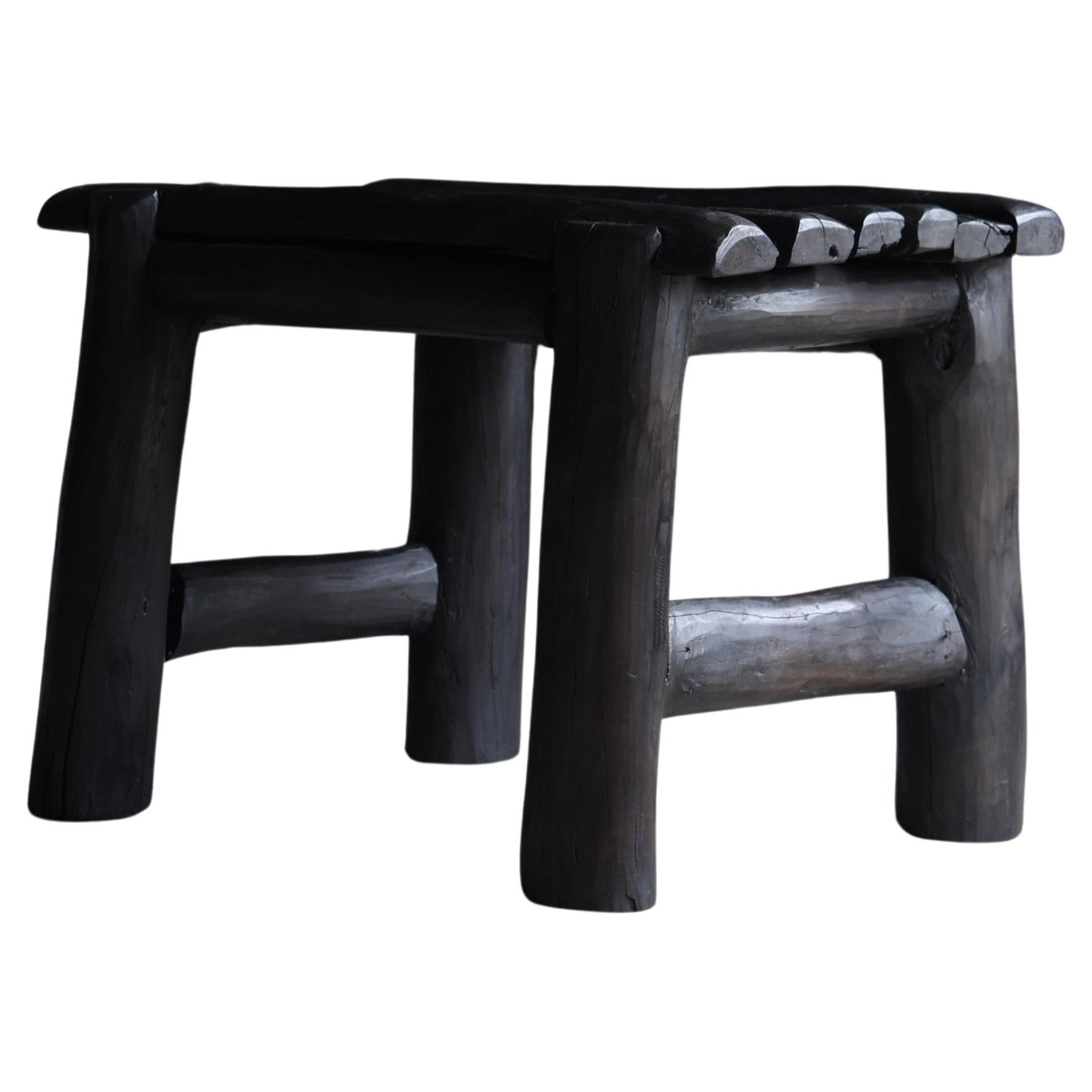 Japanese Old Primitive Chair 1950s-1970s / Stool Wabi Sabi For Sale at 1stDibs