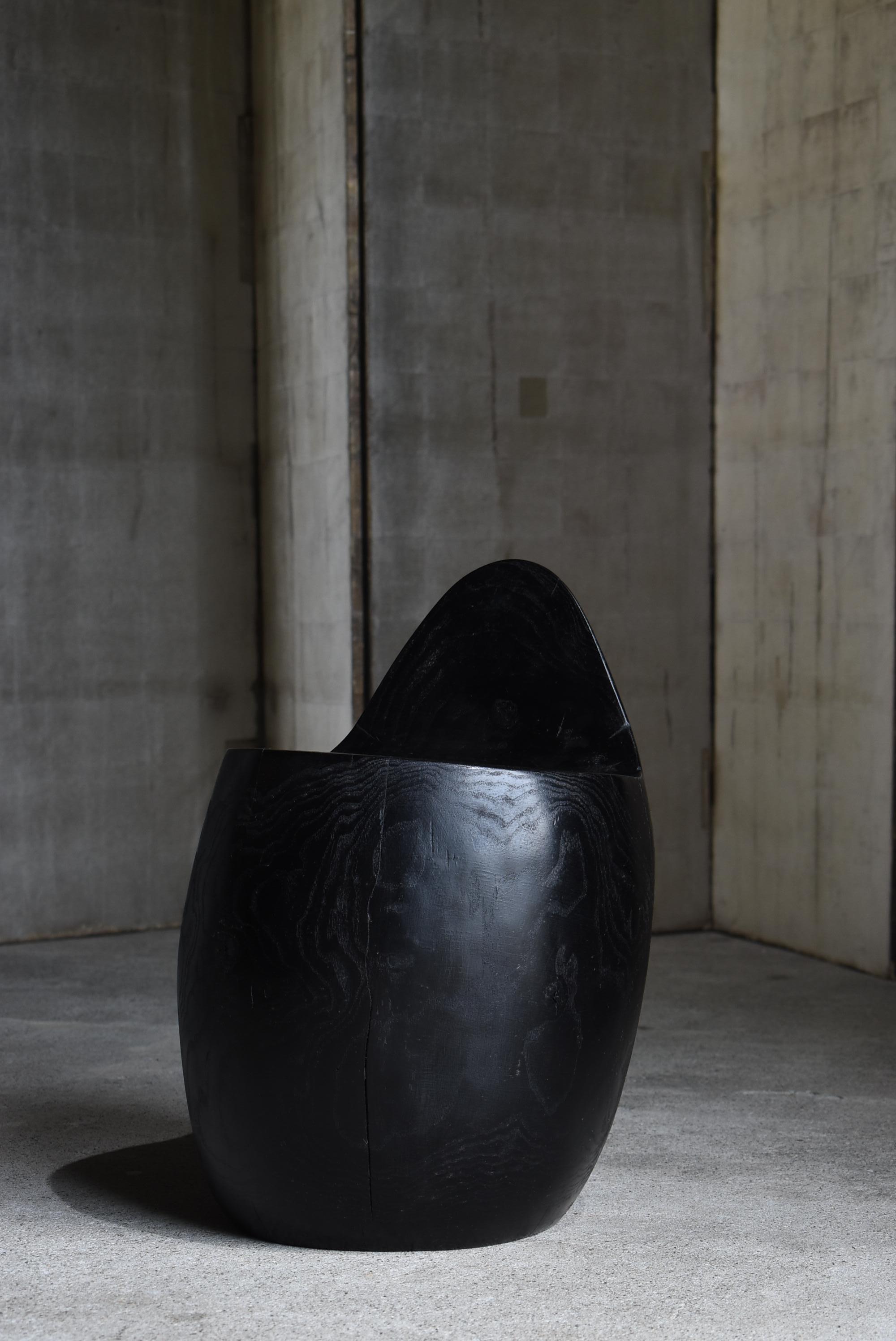 Japanese Old Primitive Side Chair 1960s-1980s / Stool Wabisabi For Sale ...