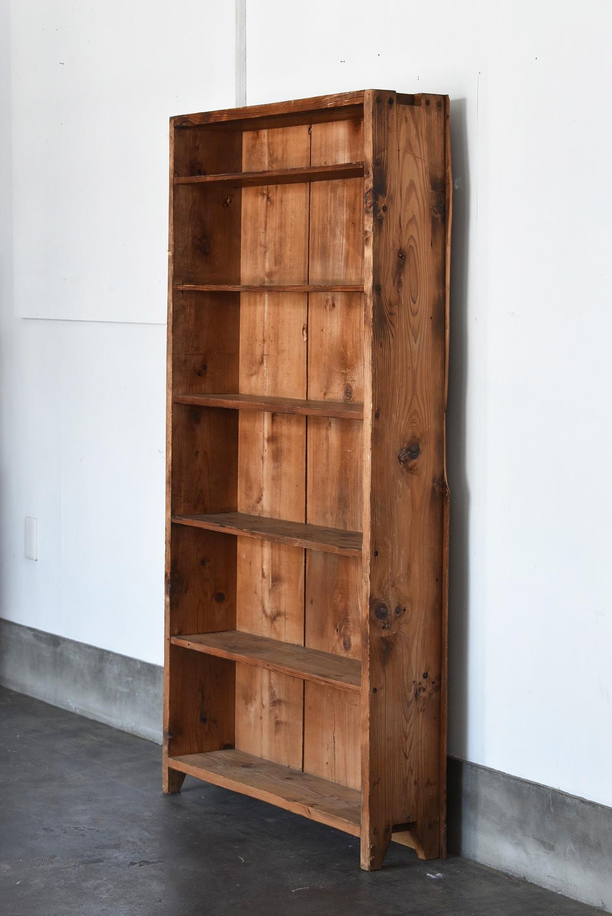 Japanese Old Simple Shelves / Wooden Thin Shelves / Exhibition Shelves ...
