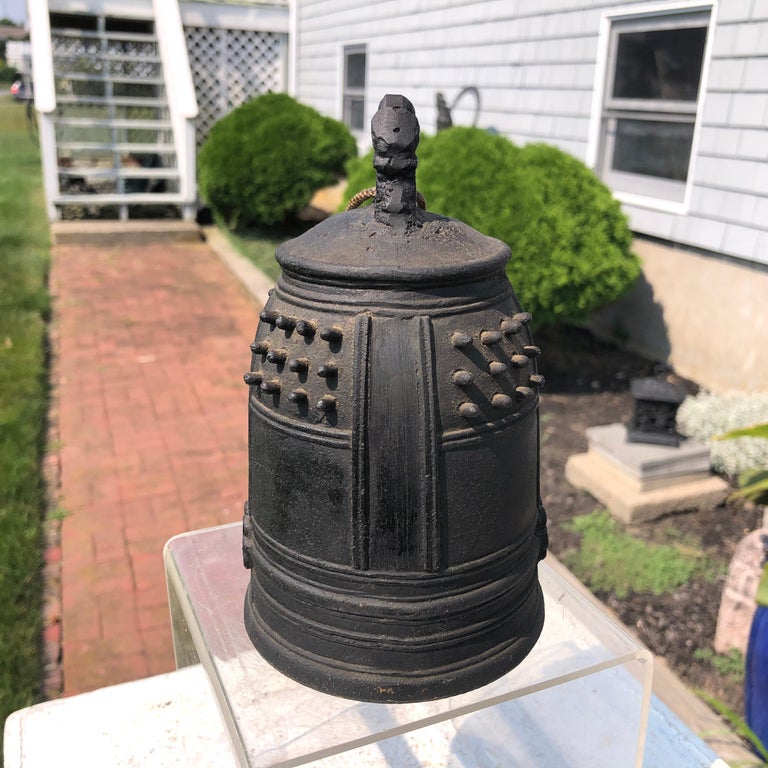 Japanese Older Temple Bell Resonates Beautiful Serene Sound at 1stDibs