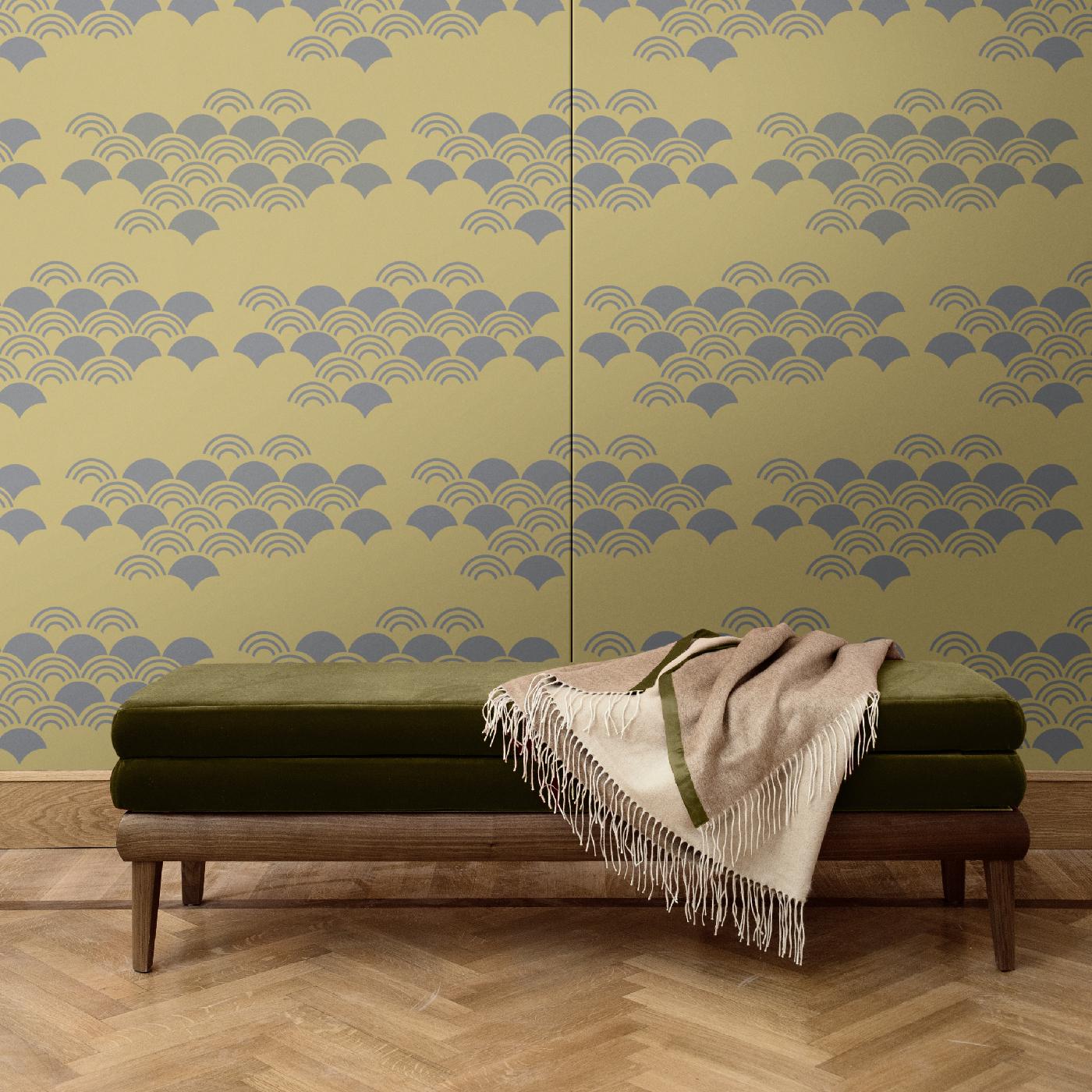 Japanese Pattern Panel For Sale at 1stDibs