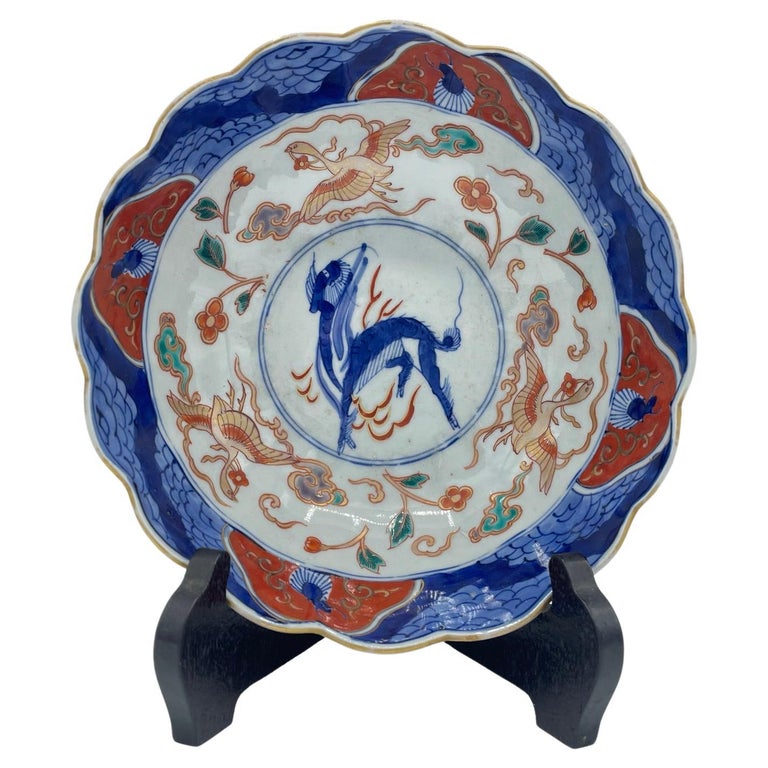 Japanese Porcelain Bowl Imari Ware Meiji Era 1900s For Sale at 1stDibs