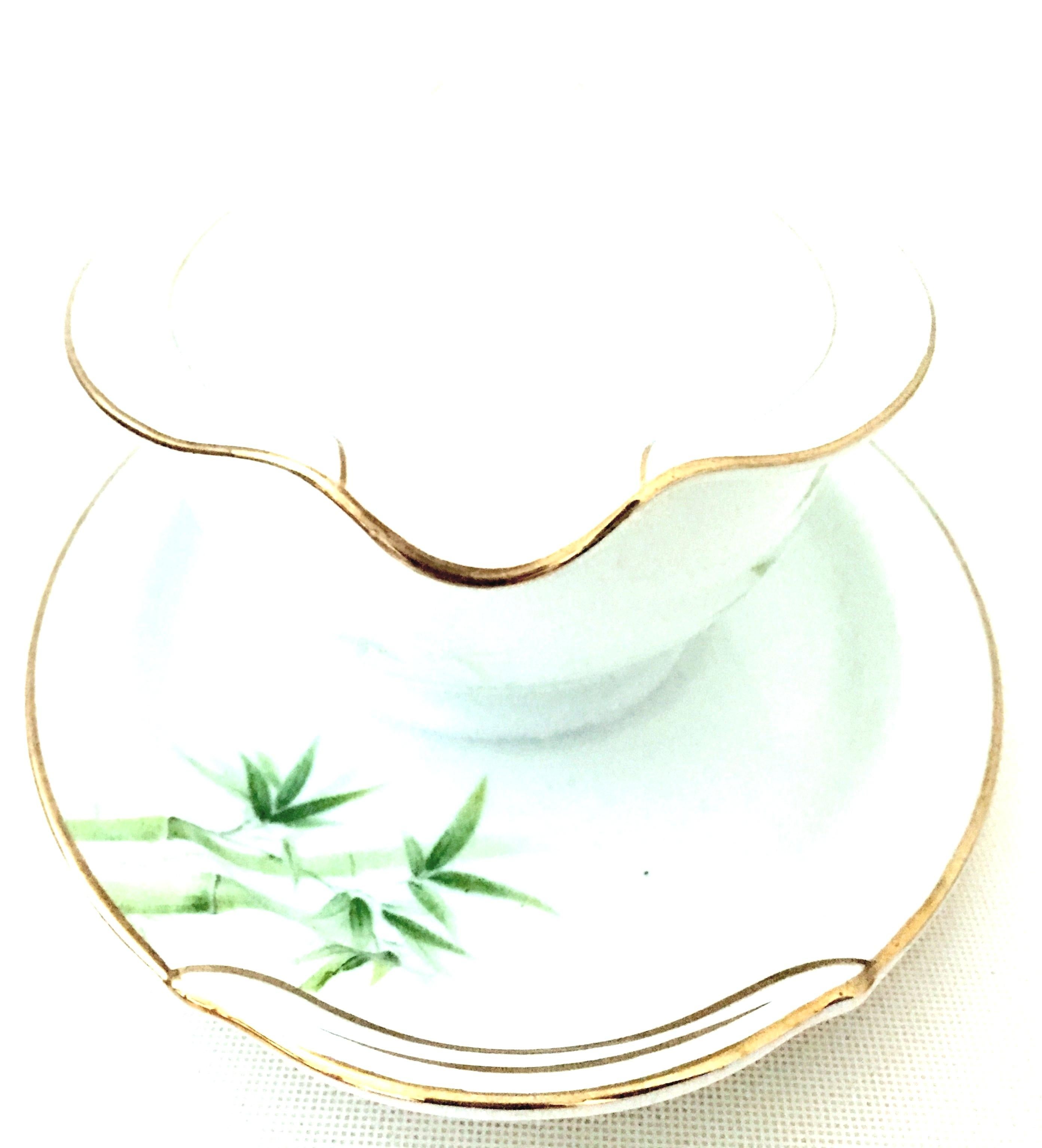 Japanese Porcelain "Green Bamboo" Serving Piece Set/2 by Noritake at ...