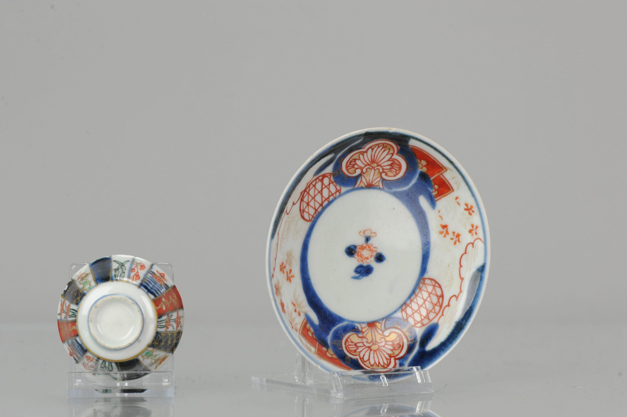 Japanese Porcelain Tea Cup Bowl and Saucer Imari Edo Period, 18th ...