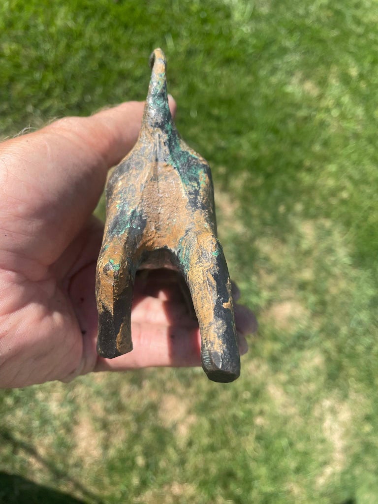 Japanese Rare Old Gilt Bull Steer Sculpture, Fine Details at 1stDibs