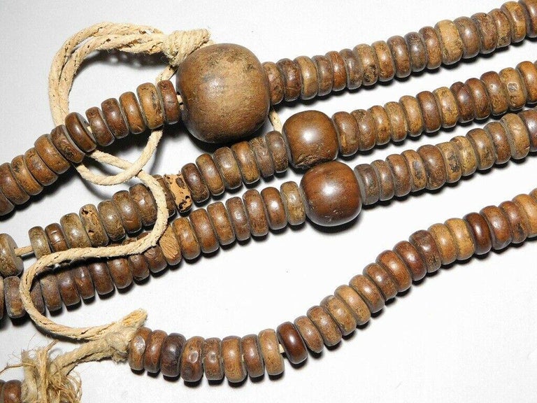 Japanese Rosewood Temple Mala Prayer Beads 800 Beads, 19th Century at ...