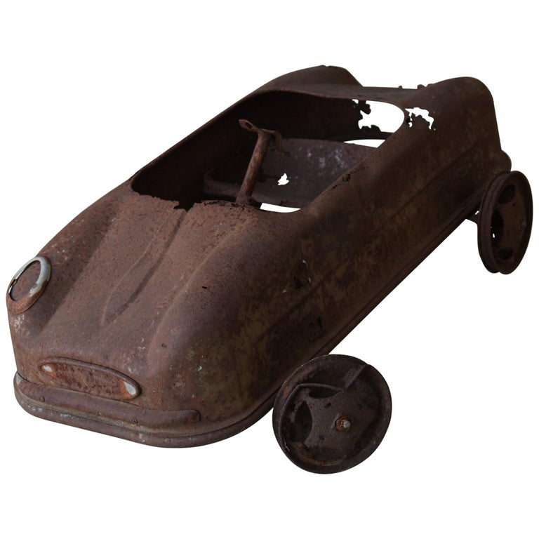 Japanese antique Rusted Car Toys 1940s-1970s/Figurine Object Wabisabi ...
