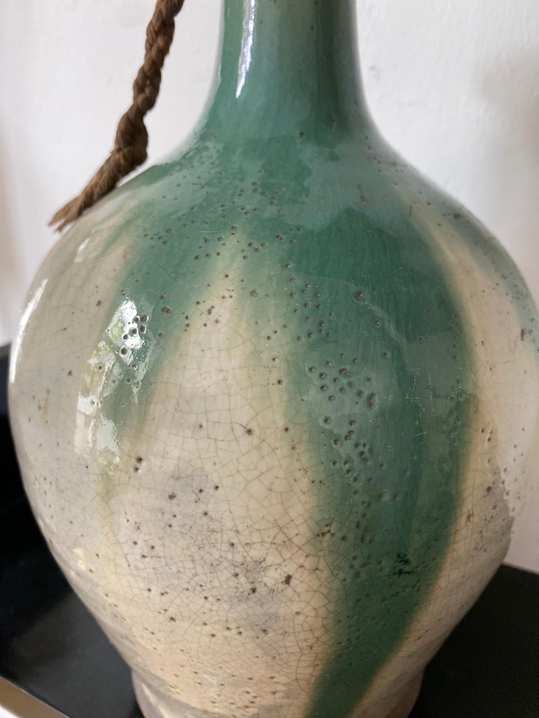 Japanese Sake Bottle, Seto Ceramics from the Meiji Period For Sale at ...