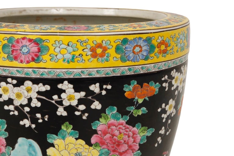 Japanese Satsuma Earthenware Planter at 1stDibs | japanese planters for ...