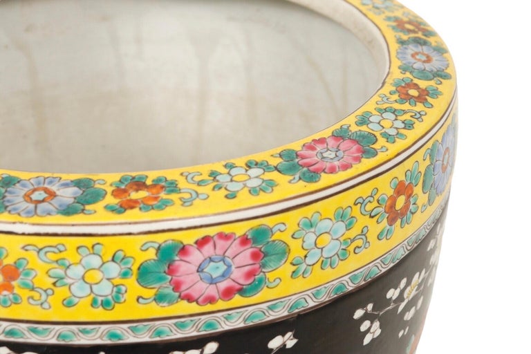 Japanese Satsuma Earthenware Planter at 1stDibs | japanese planters for ...