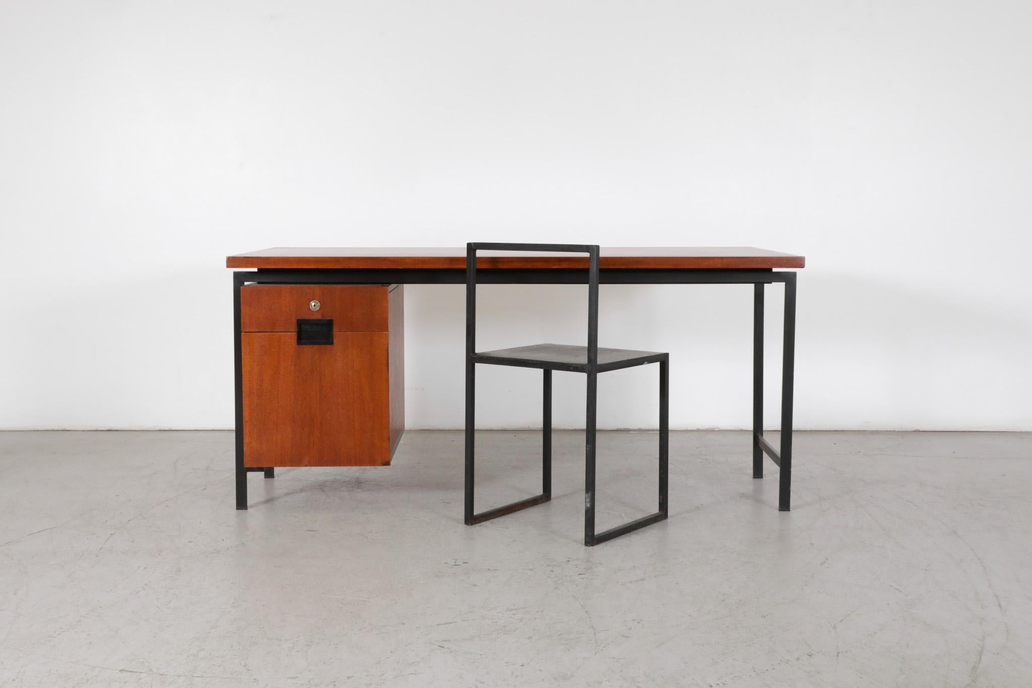 Japanese Series # EU02 Desk by Cees Braakman for Pastoe at 1stDibs