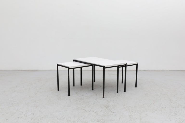 Japanese Series Nesting Tables by Cees Braakman for Pastoe For Sale at ...