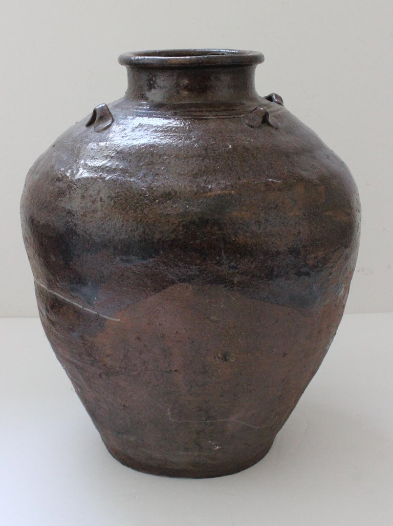 Japanese Seto Ware Tea Jar For Sale at 1stDibs