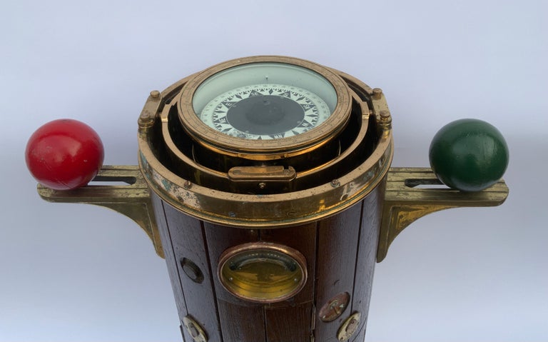 Japanese Ships Binnacle with Compass For Sale at 1stDibs