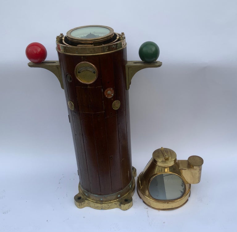 Japanese Ships Binnacle with Compass For Sale at 1stDibs