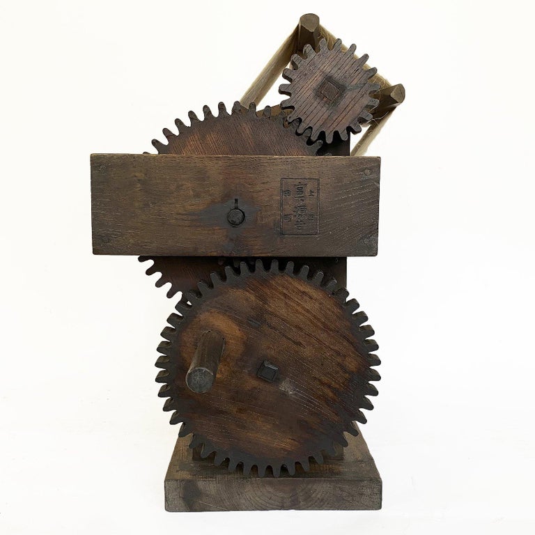 Japanese Silk Thread Wood Winder Complete with Spool and Functioning ...