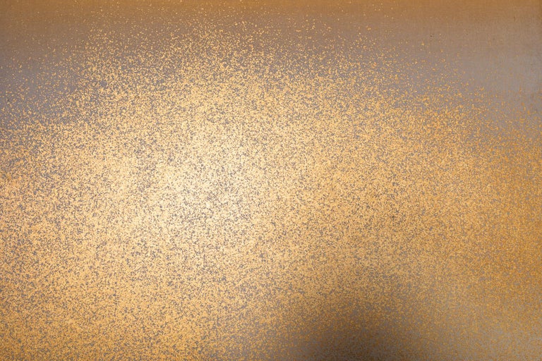 Japanese Six Panel Screen: Clouds of Golden Mist For Sale at 1stDibs