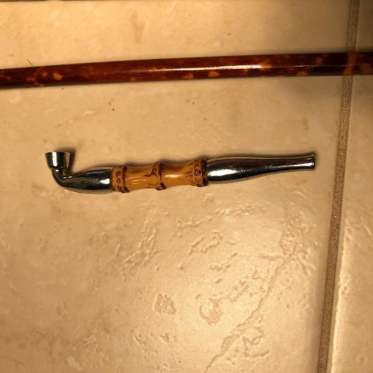 Japanese Six Smoking Pipes Kiseru at 1stdibs